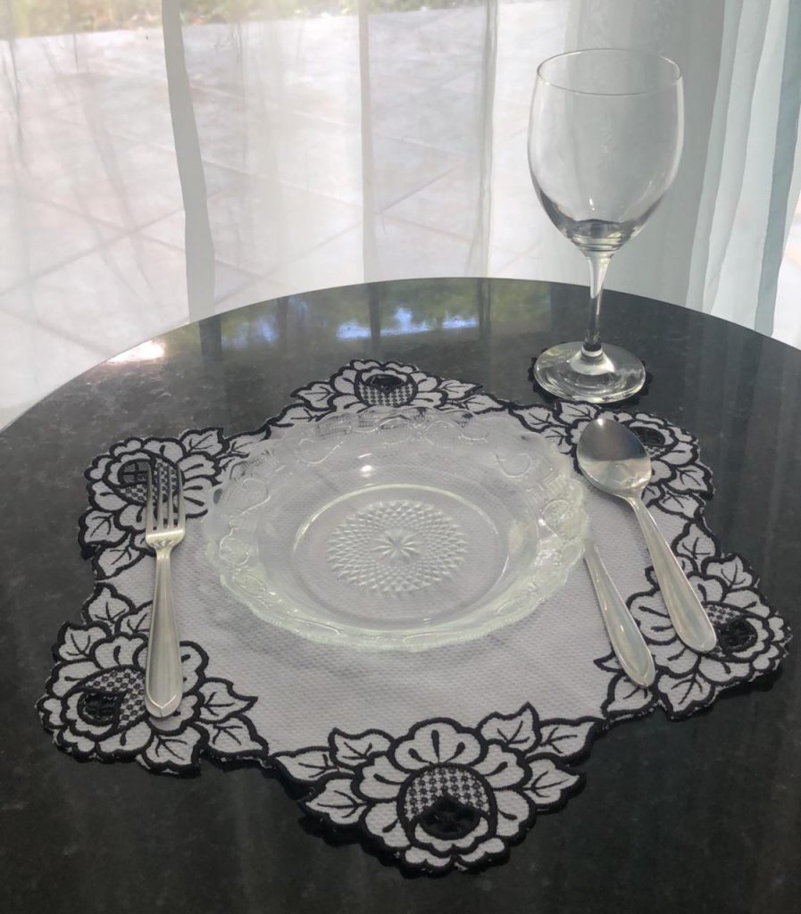 Suplast Rosa Preto e Branco - Schultz Bordados